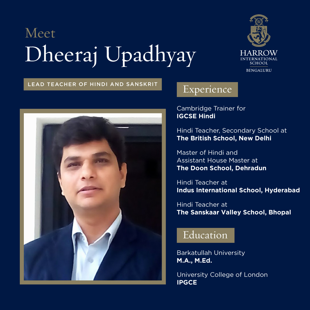 Teaching Staff | Harrow International School Bengaluru