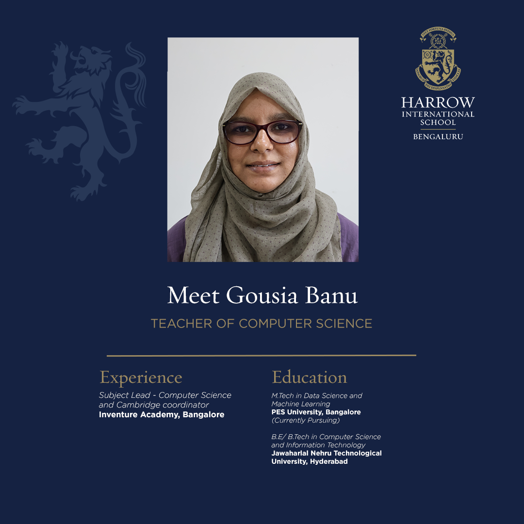 Teaching Staff | Harrow International School Bengaluru